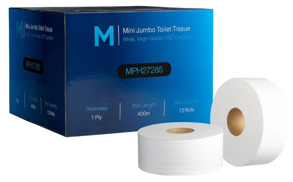 Mini Jumbo Toilet Tissue(1ply 400M) – Cliffyhills Hygiene